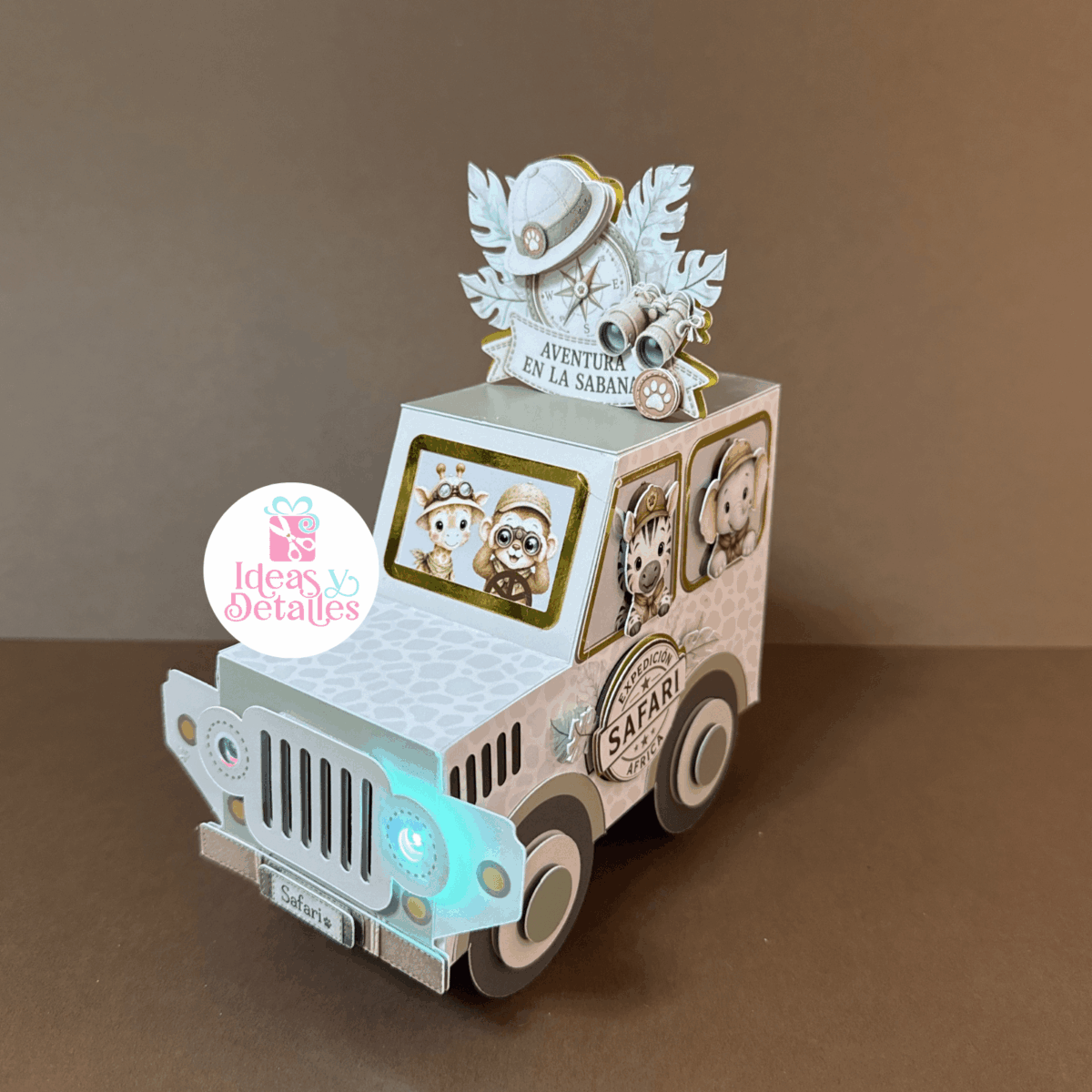 KIT SAFARI 4 CAJAS – .STUDIO Y SVG – ideasydetalles